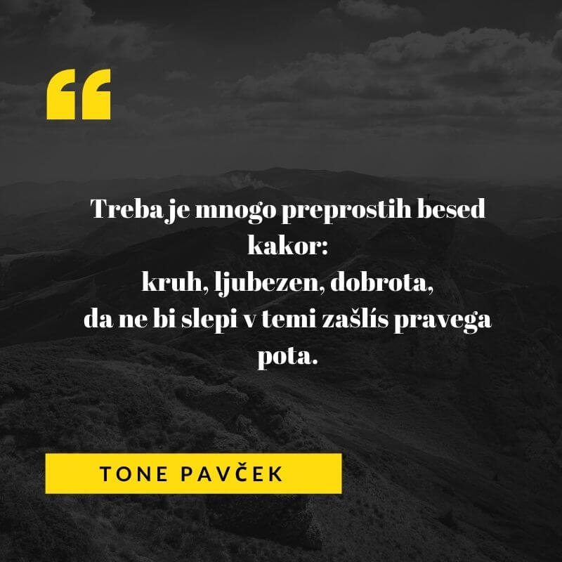 Najlepše pesmi, misli in verzi Toneta Pavčka - Raptas.si
