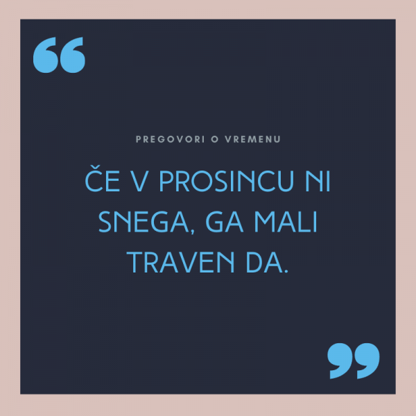 Pregovori o vremenu - Raptas.si